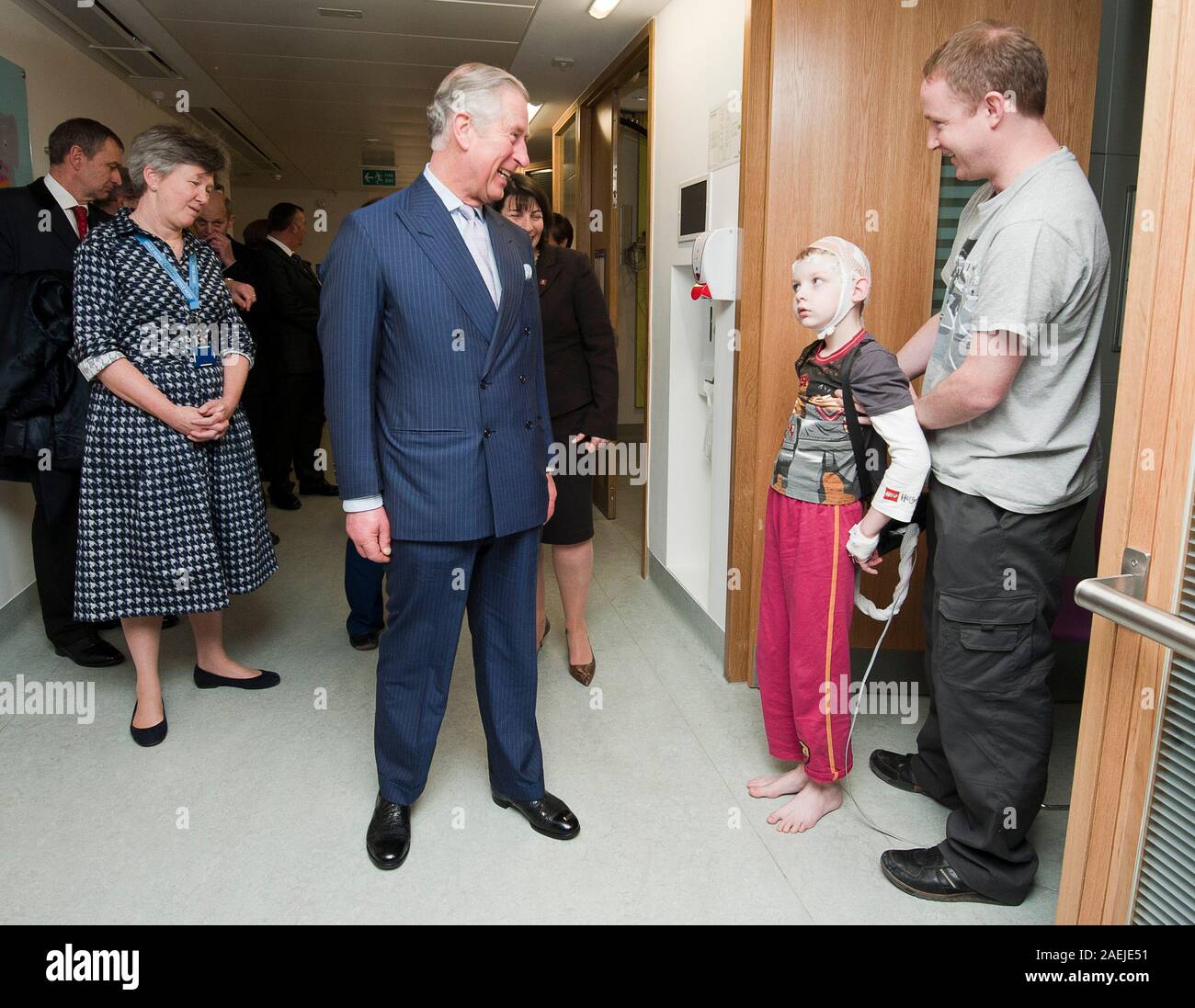 Prince charles child laughing hi-res stock photography and images - Alamy