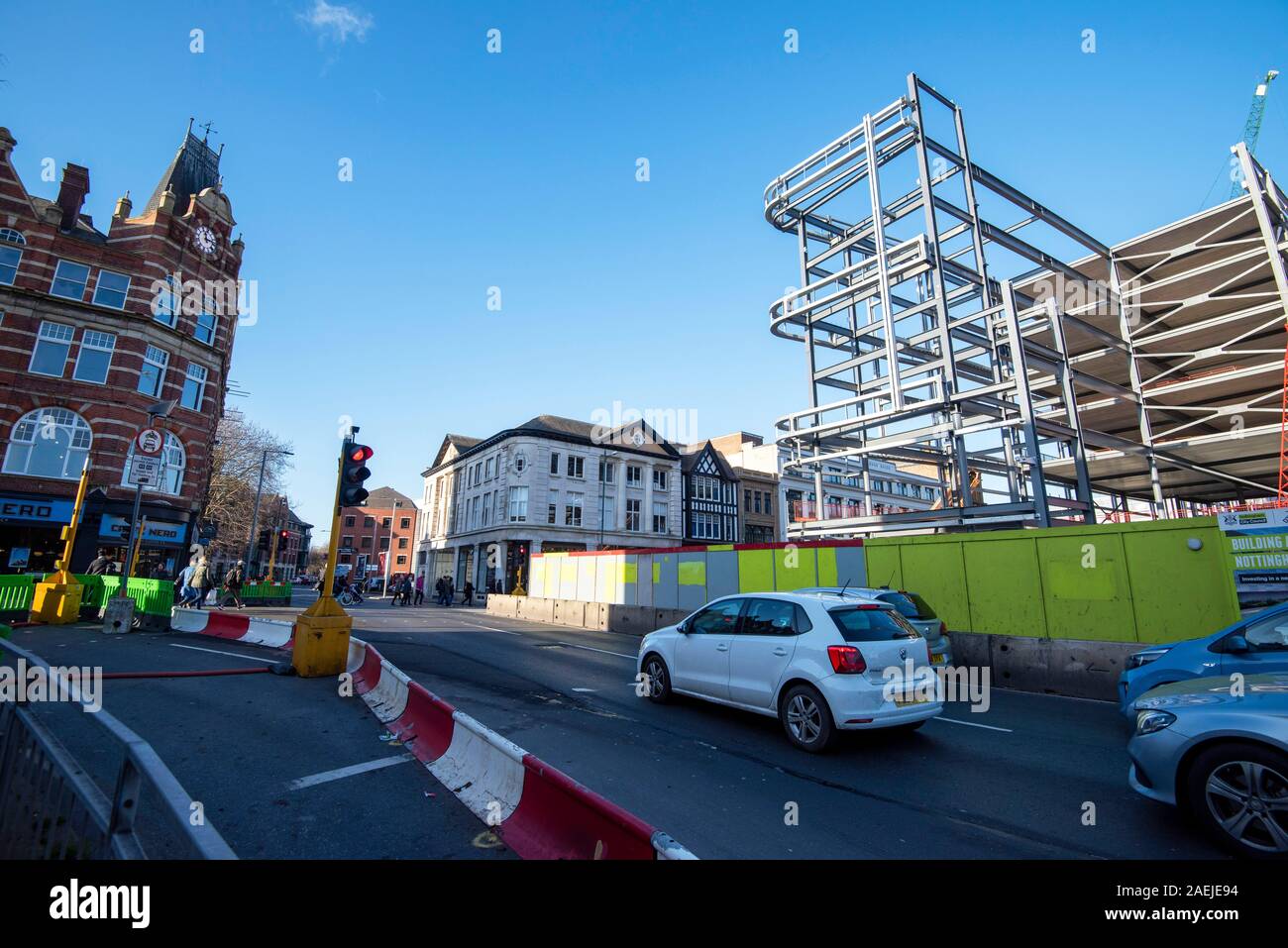 Development around the Broadmarsh area on the South Side of Nottingham ...