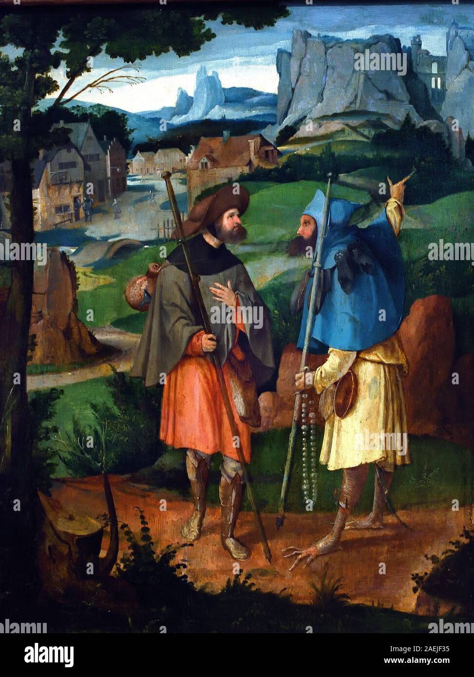 The Pilgrim deceived by the Devil Anonymous - school of Leyden 1530The ...