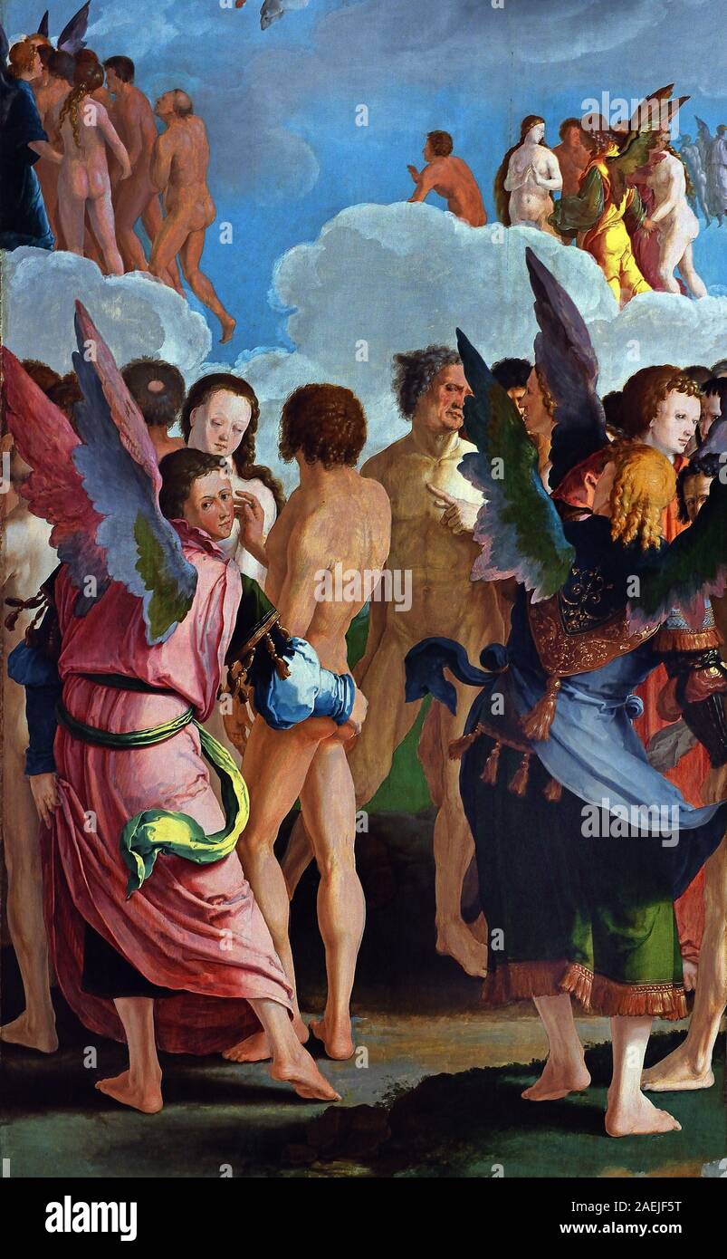 The Last Judgment 1527 by Lucas van LEYDEN, 1494 - 1533, Leiden The Netherlands Netherlands ...