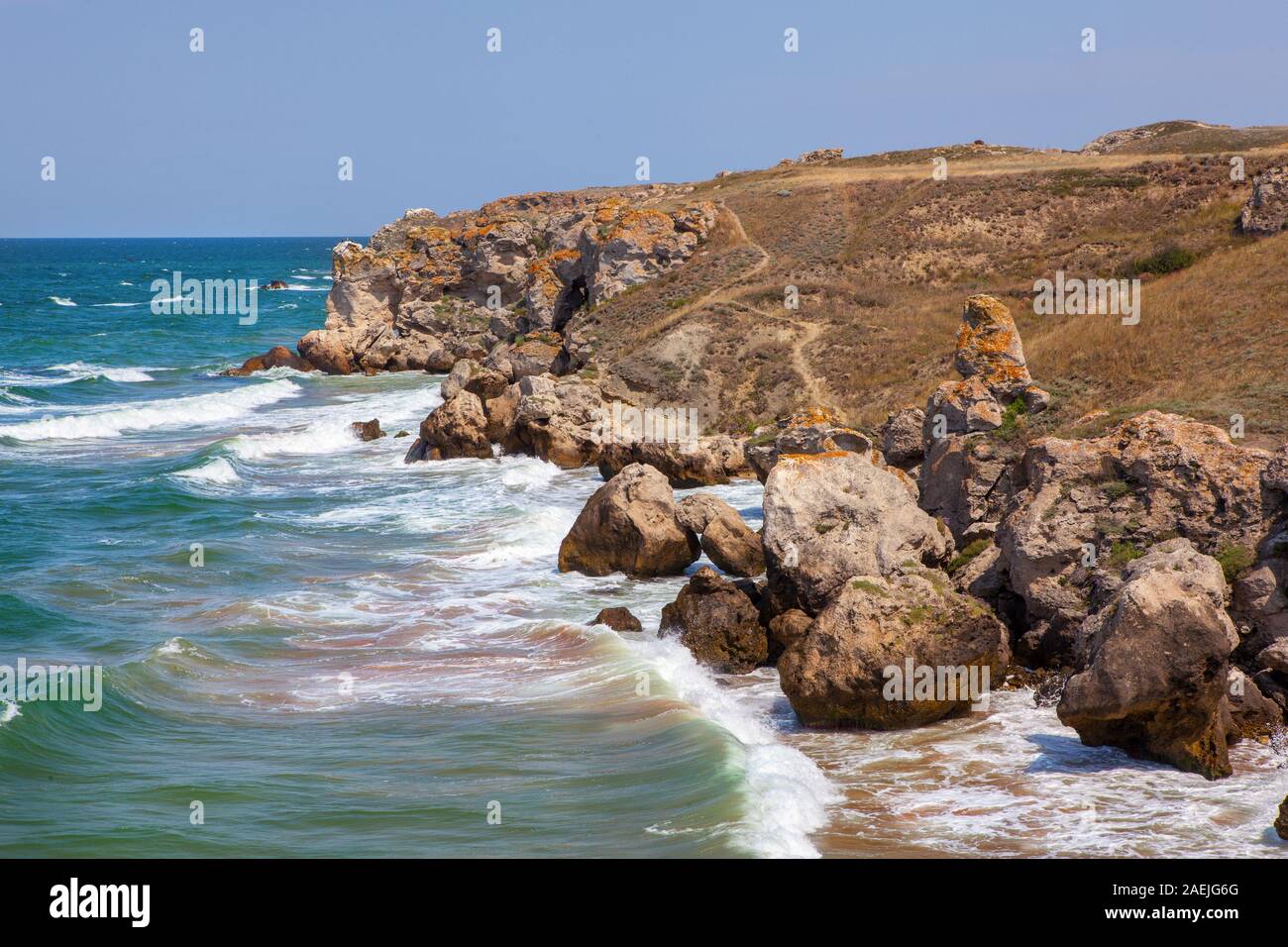 View from the cliff to the Indian ocean beautifull ocean view ...