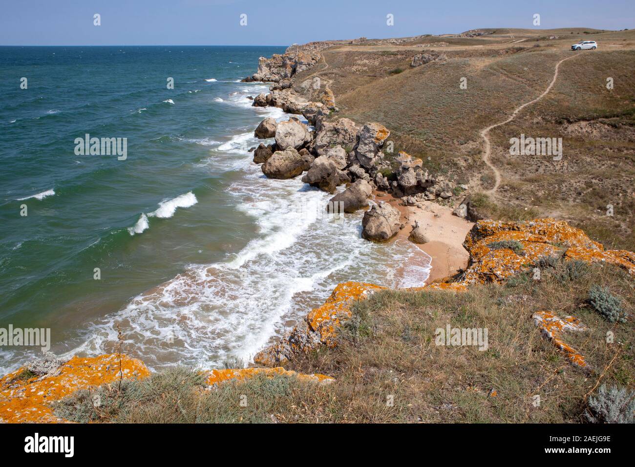 View from the cliff to the Indian ocean beautifull ocean view ...