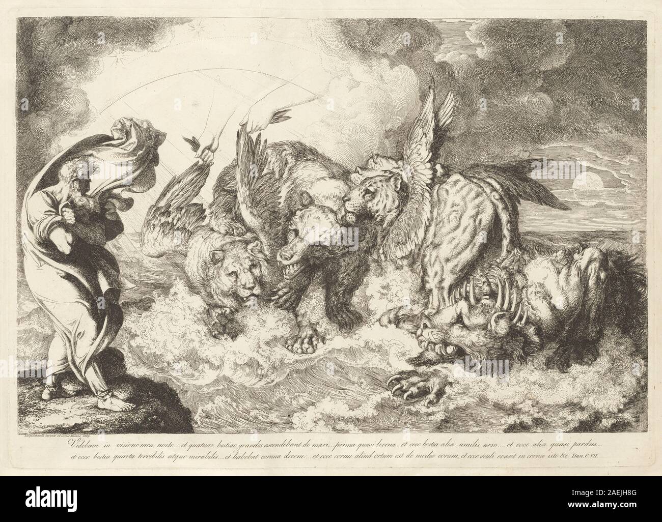 Luigi Sabatelli I, Daniel's Vision, 1809 Daniel's Vision; 1809date ...