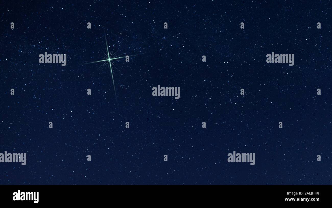 Brightest star in the night sky hi-res stock photography and images - Alamy