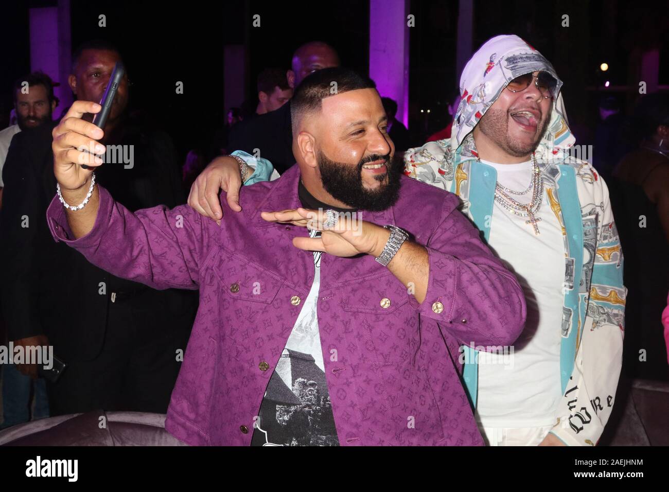 Miami, Florida, USA. 8th Dec, 2019. DJ Khaled & Fat Joe attend the ...