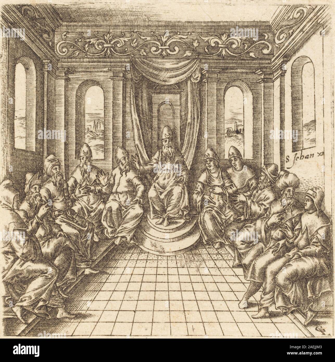 Léonard Gaultier, The Chief Priests and Pharisees, probably c 1576-1580 ...