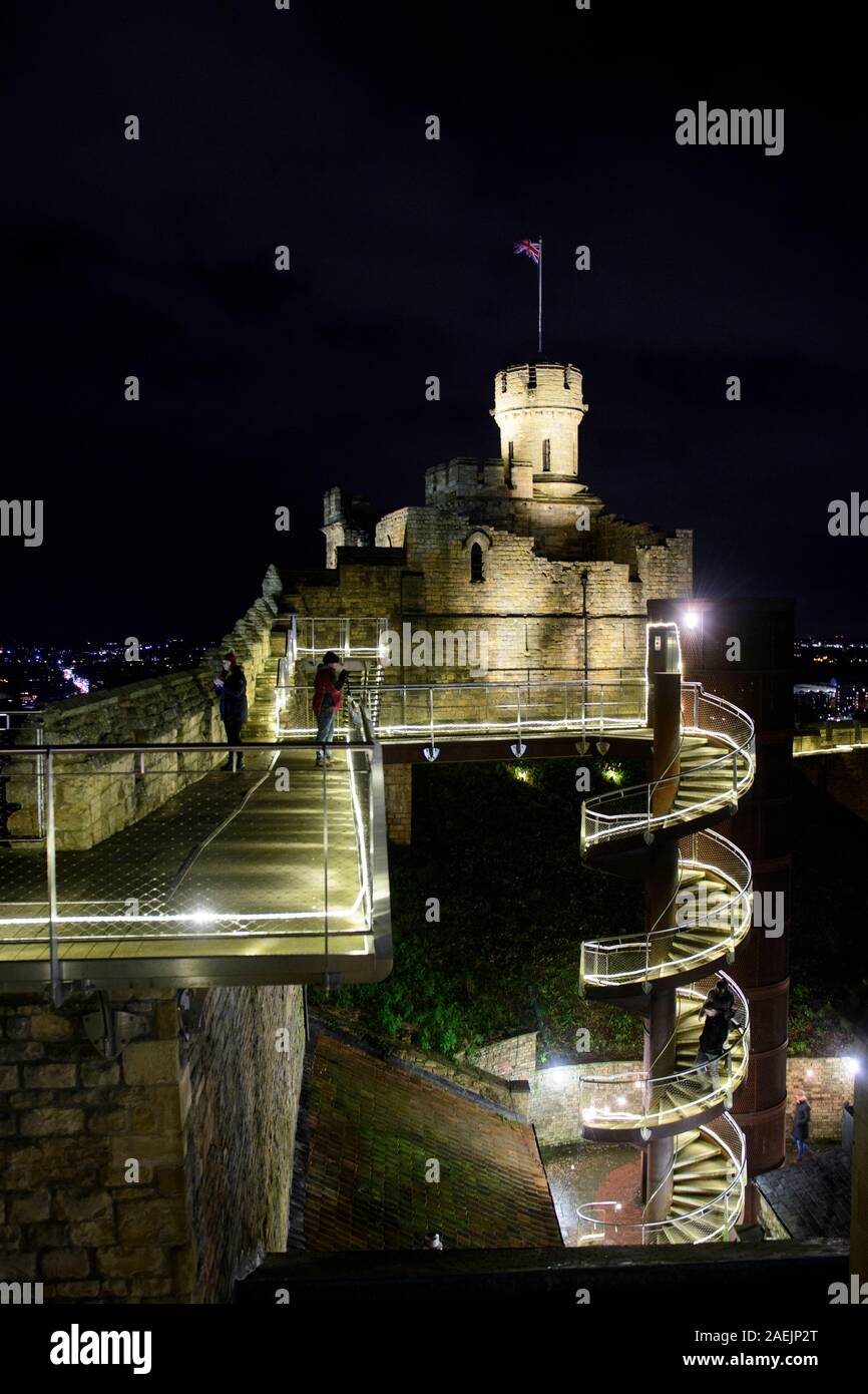 Lincoln castle observatory tower hi-res stock photography and images ...