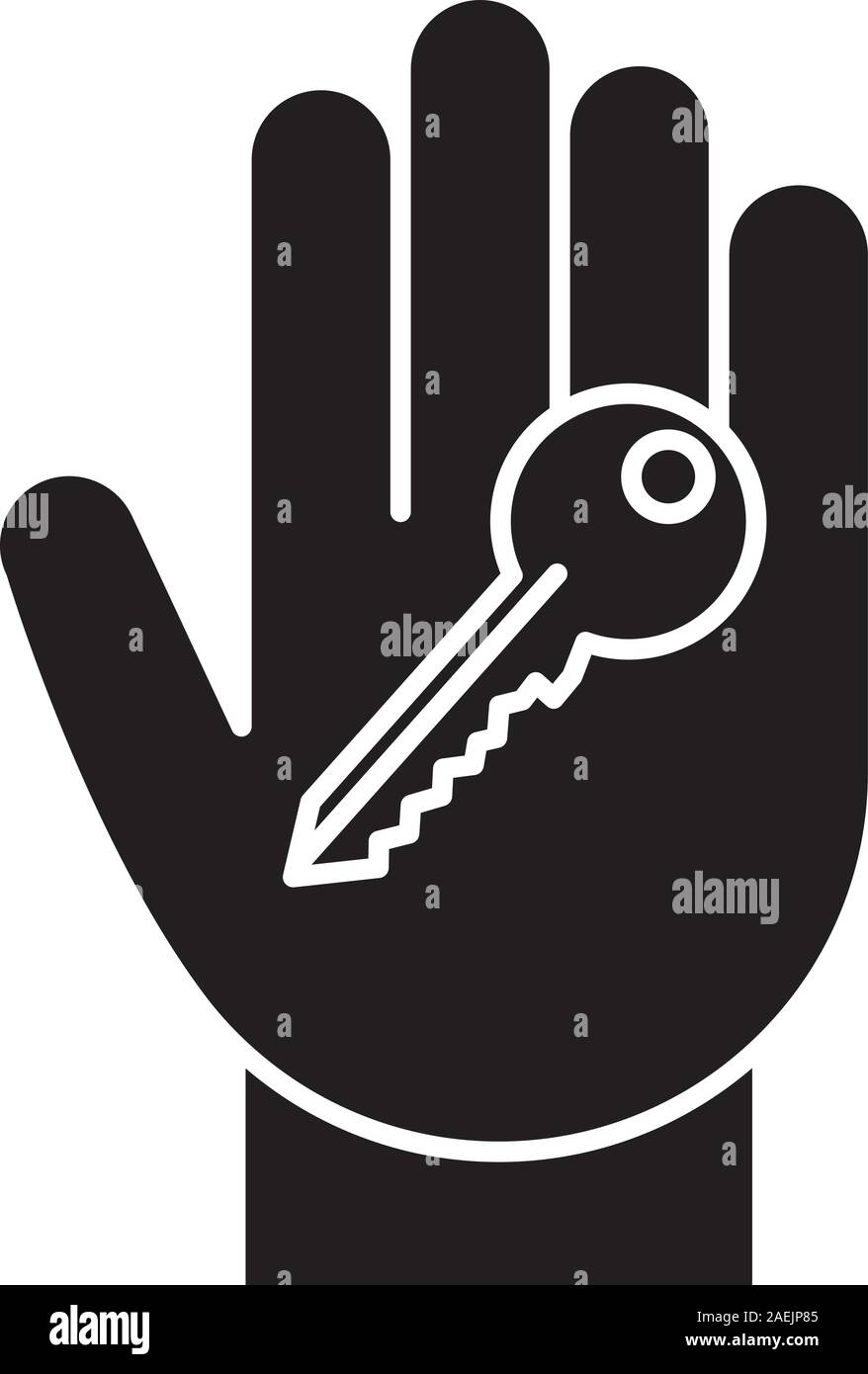 Home key handover Stock Vector Images - Alamy