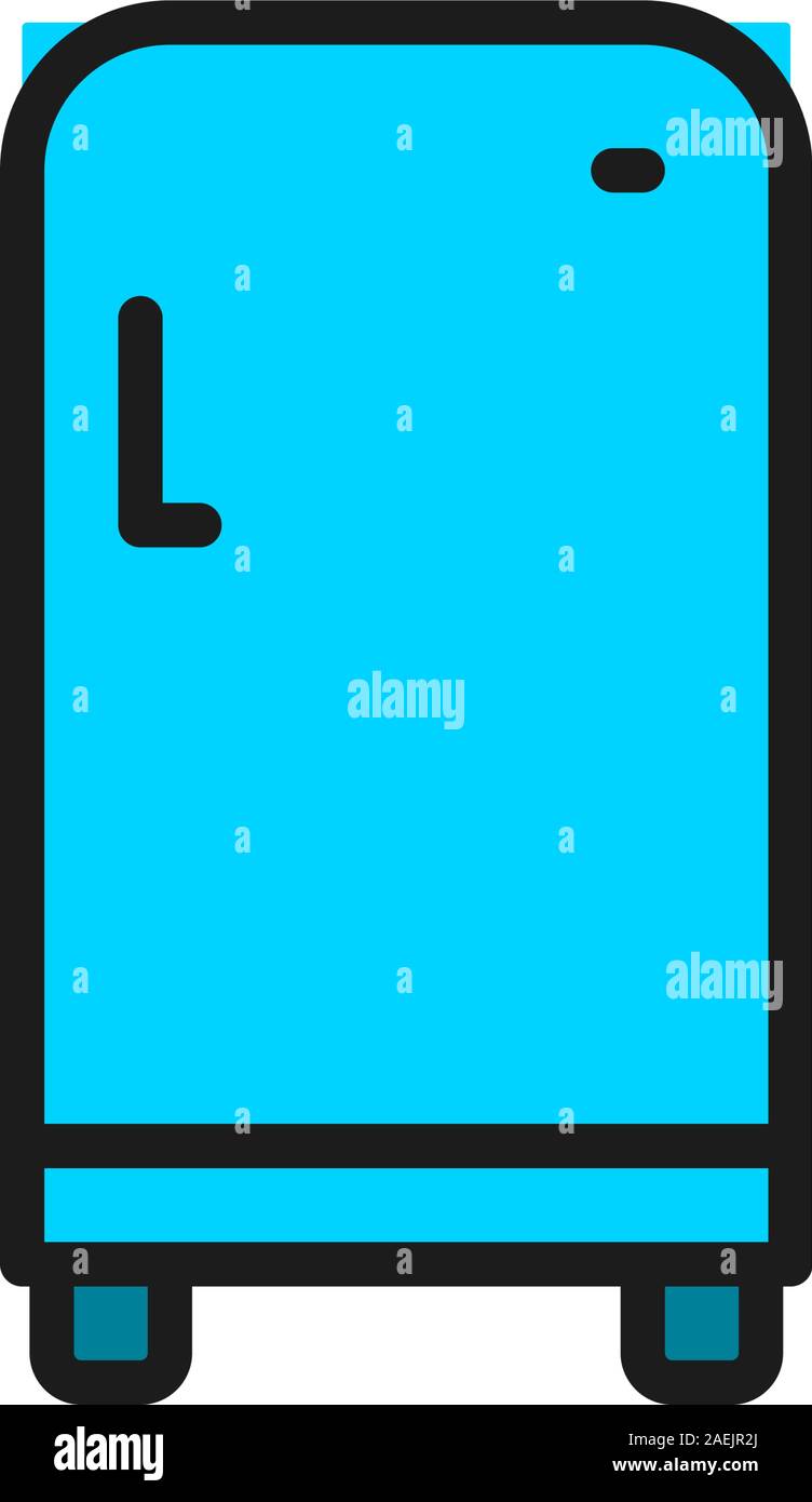 Retro Fridge Freezer High Resolution Stock Photography and Images - Alamy