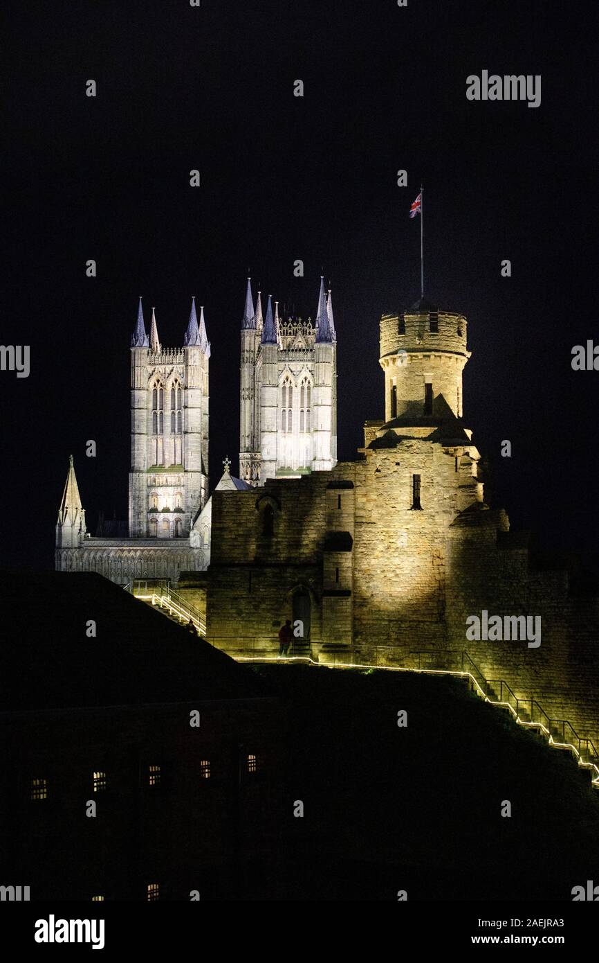 Lincoln castle observatory tower hi-res stock photography and images ...