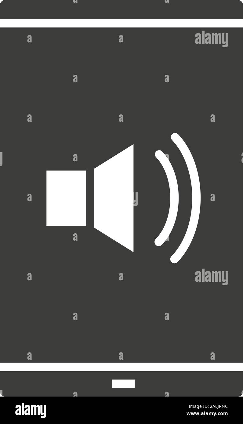 Smart phone sound waves hi-res stock photography and images - Alamy