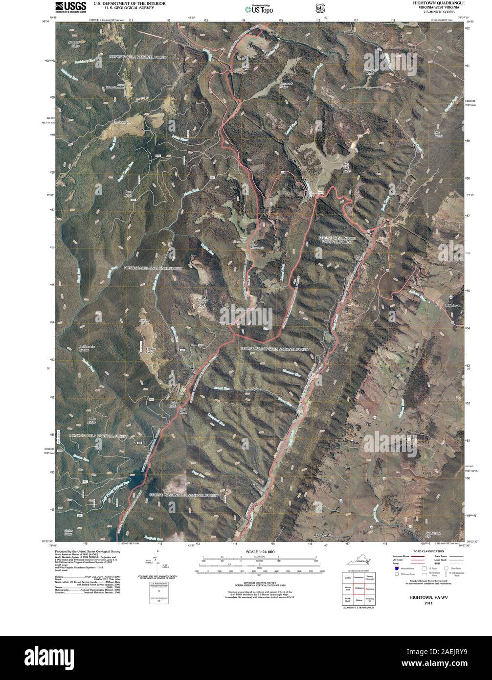 Hightown map hi-res stock photography and images - Alamy