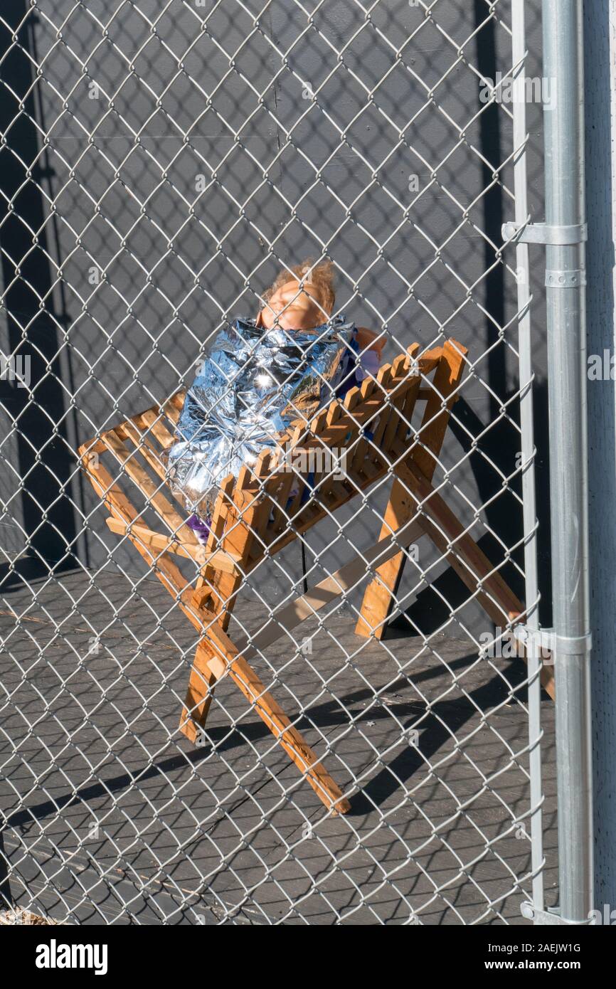 Claremont 9 December 2019 - Nativity scene with baby Jesus, Mary and ...