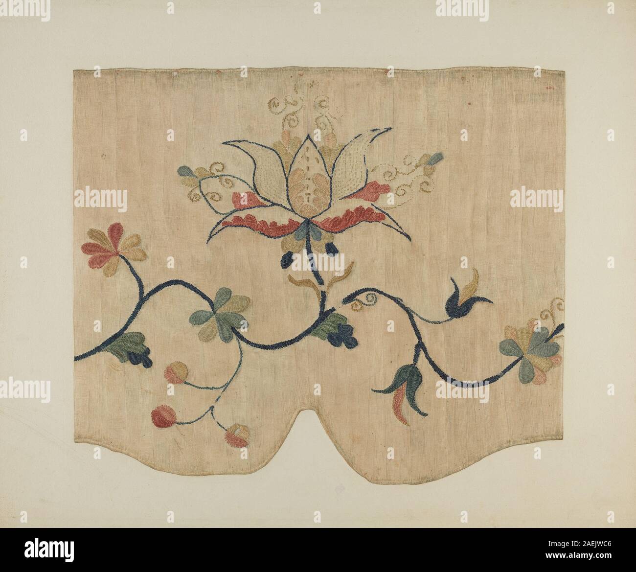 Marion Gaylord, Bed Valance (Detail), c 1941 Bed Valance (Detail ...