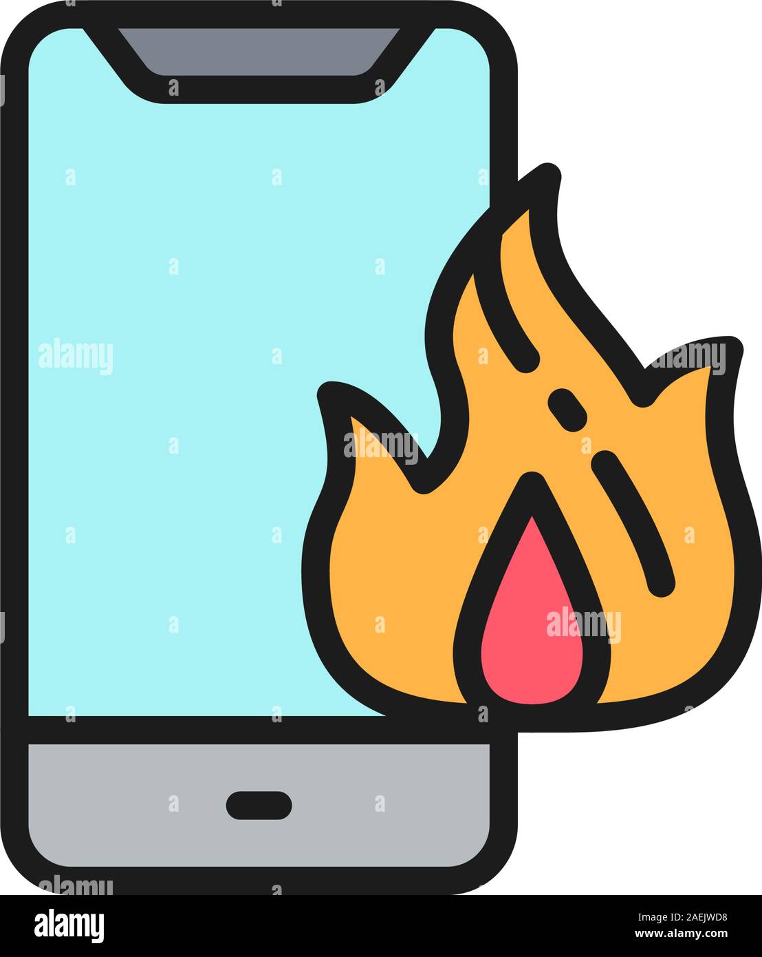 Burnt glass Stock Vector Images - Alamy