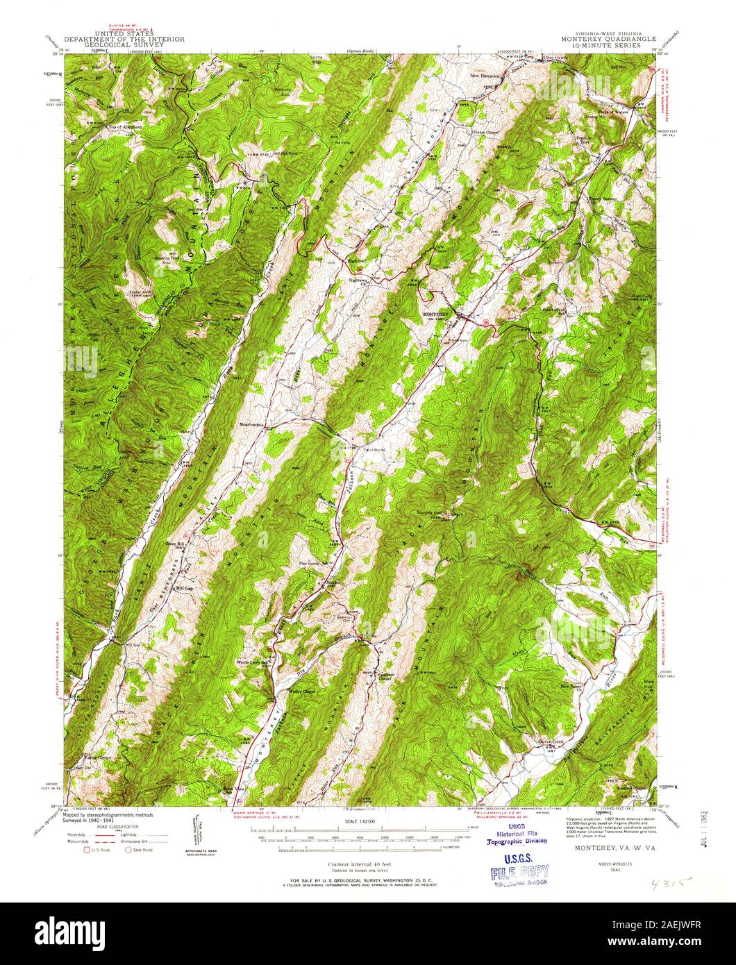 Monterey map Cut Out Stock Images & Pictures - Alamy