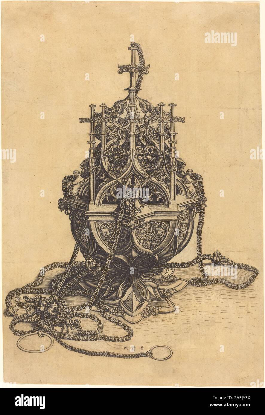 Martin Schongauer, A Censer, c 1480-1490 A Censer; c. 1480/1490 Stock ...
