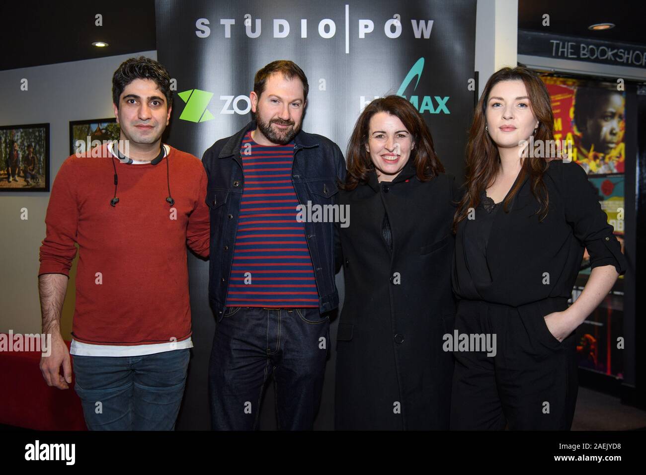 (l-r) Ali Farahani, Kevin proctor, Susan Lynch and Cara Lynch attending ...