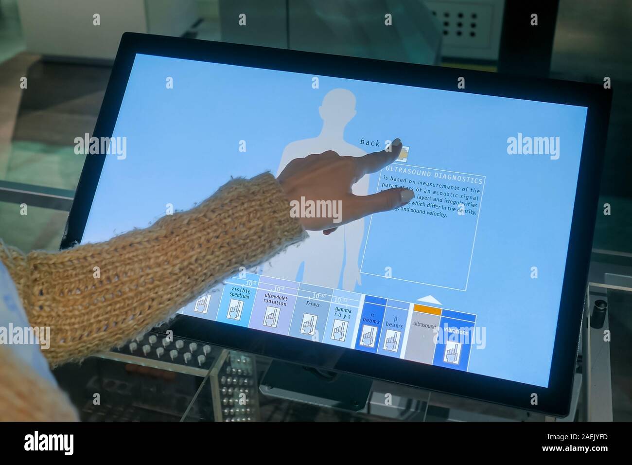 Interactive museum human body hi-res stock photography and images - Alamy