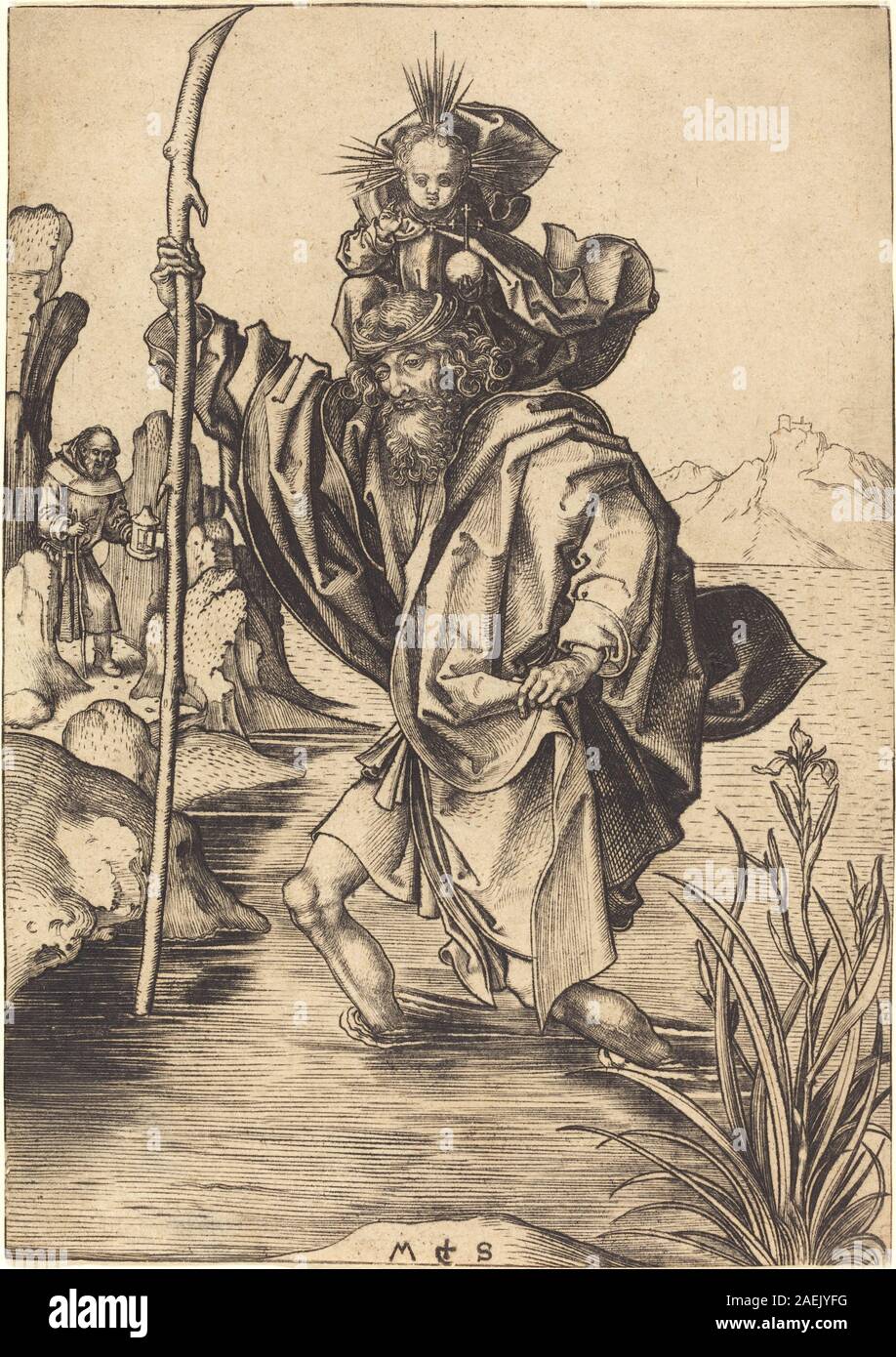A copperplate engraving by Martin Schongauer created between 1475 and ...
