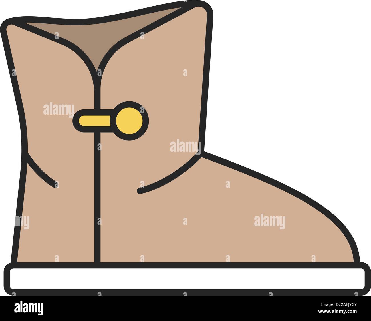 Isolated womens boot Stock Vector Images - Alamy