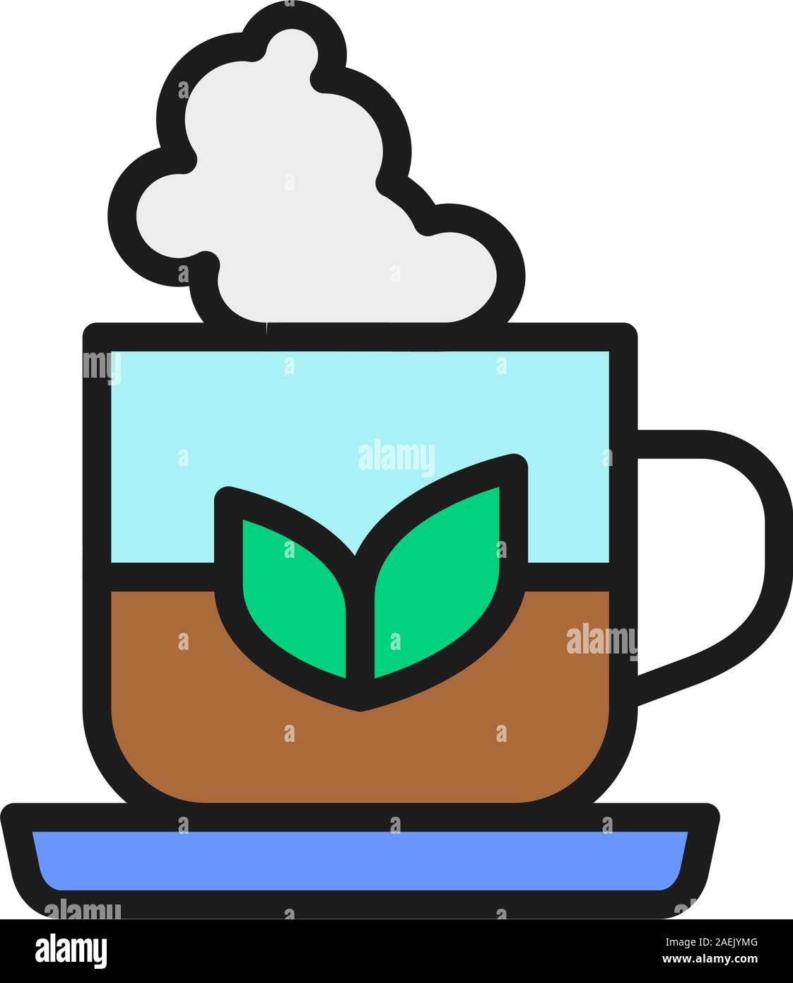 Indian tea Stock Vector Images - Alamy