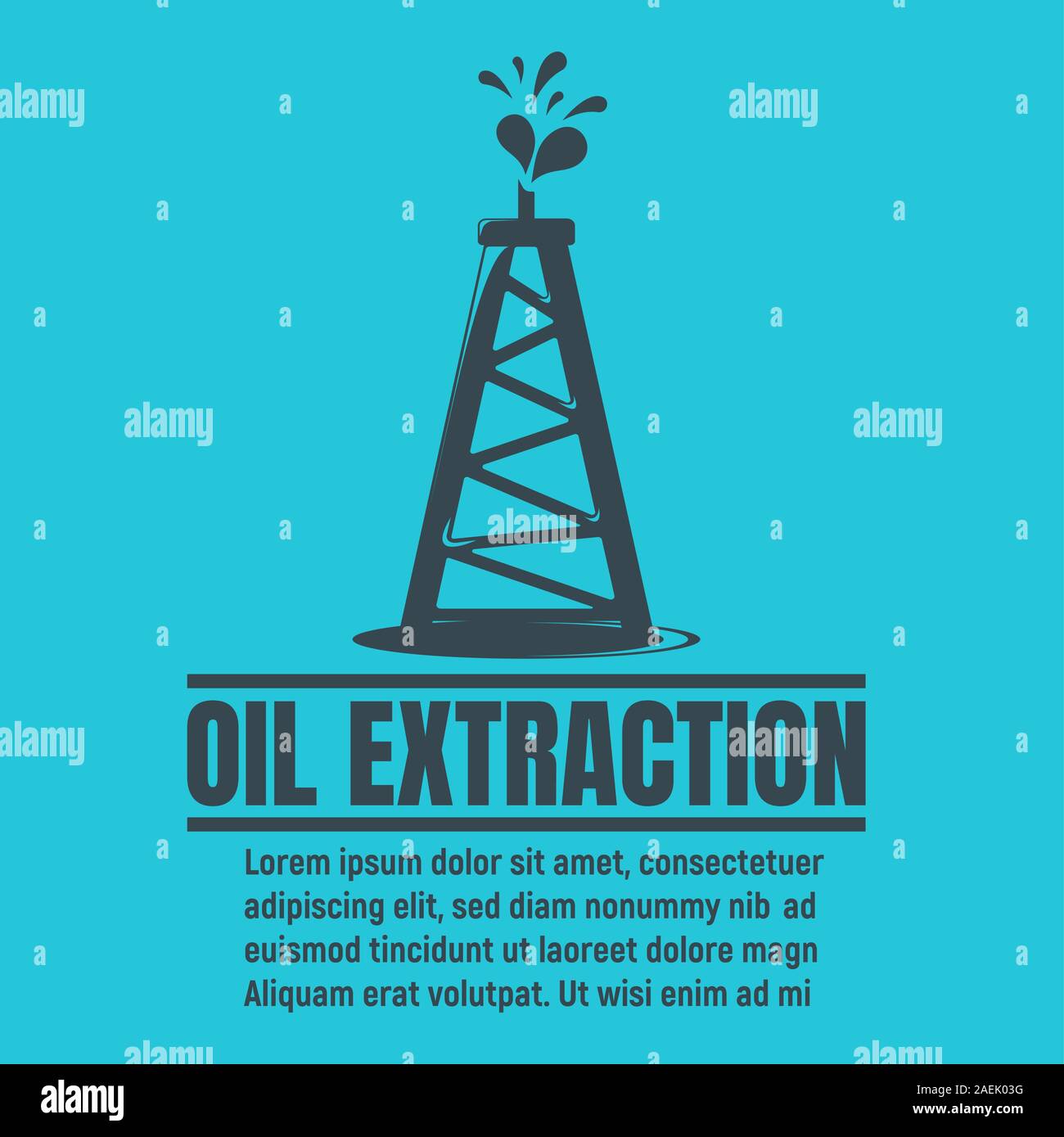 Banners of Oil Business. Oil Development and Extraction Flyer. Gasoline ...