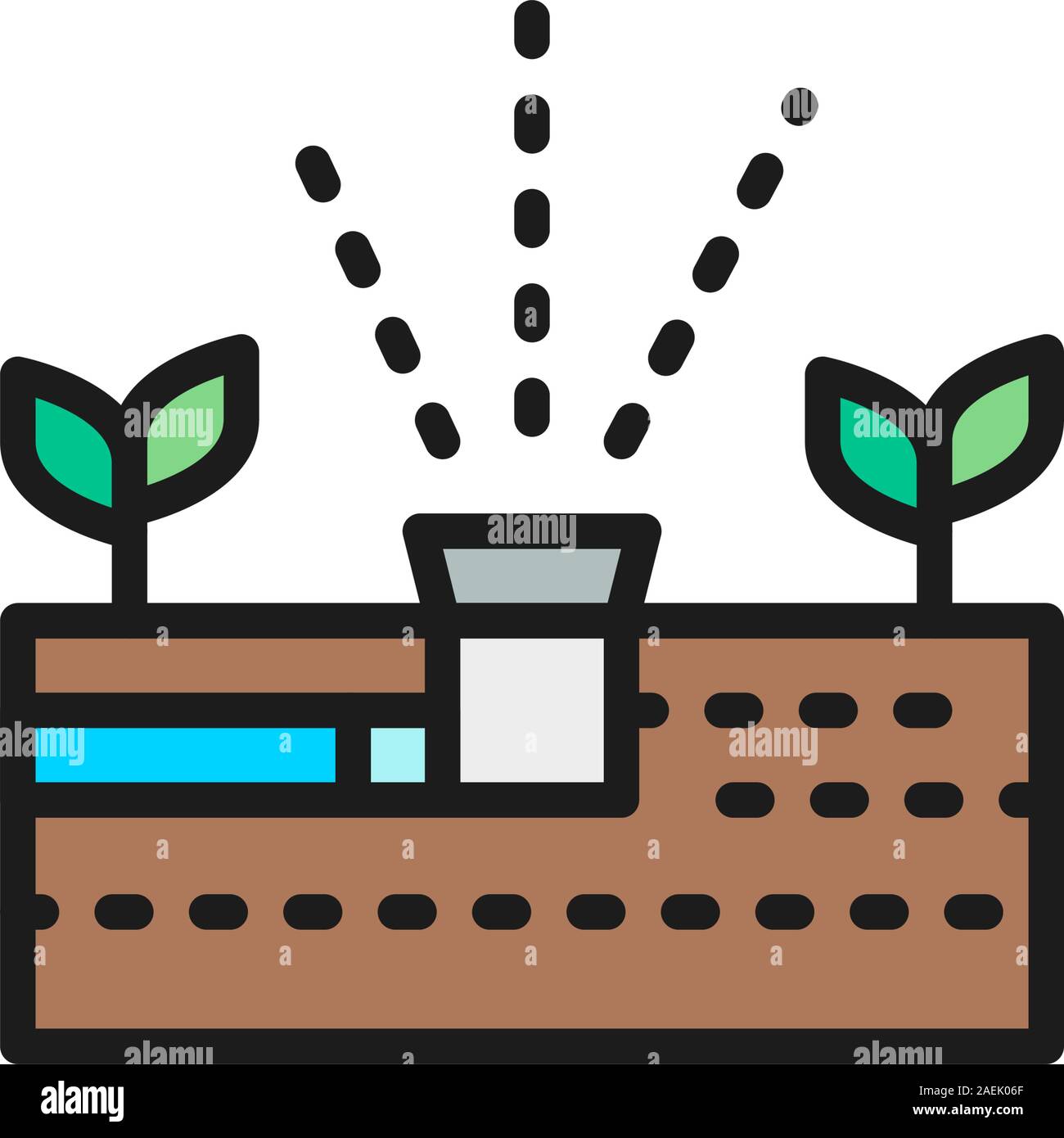 Simple irrigation system hi-res stock photography and images - Alamy