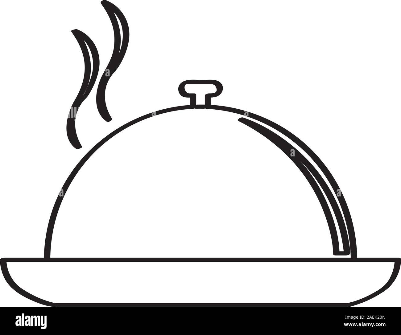 Silhouette of a metal plate cover - Vector illustration Stock Vector ...