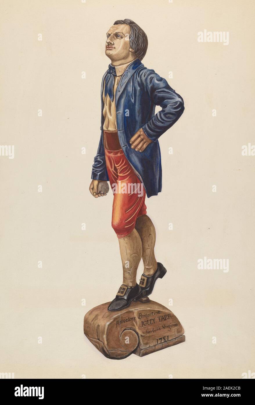 Mary E Humes, Figurehead - Jolly Tar Figurehead: Jolly Tar Stock Photo ...
