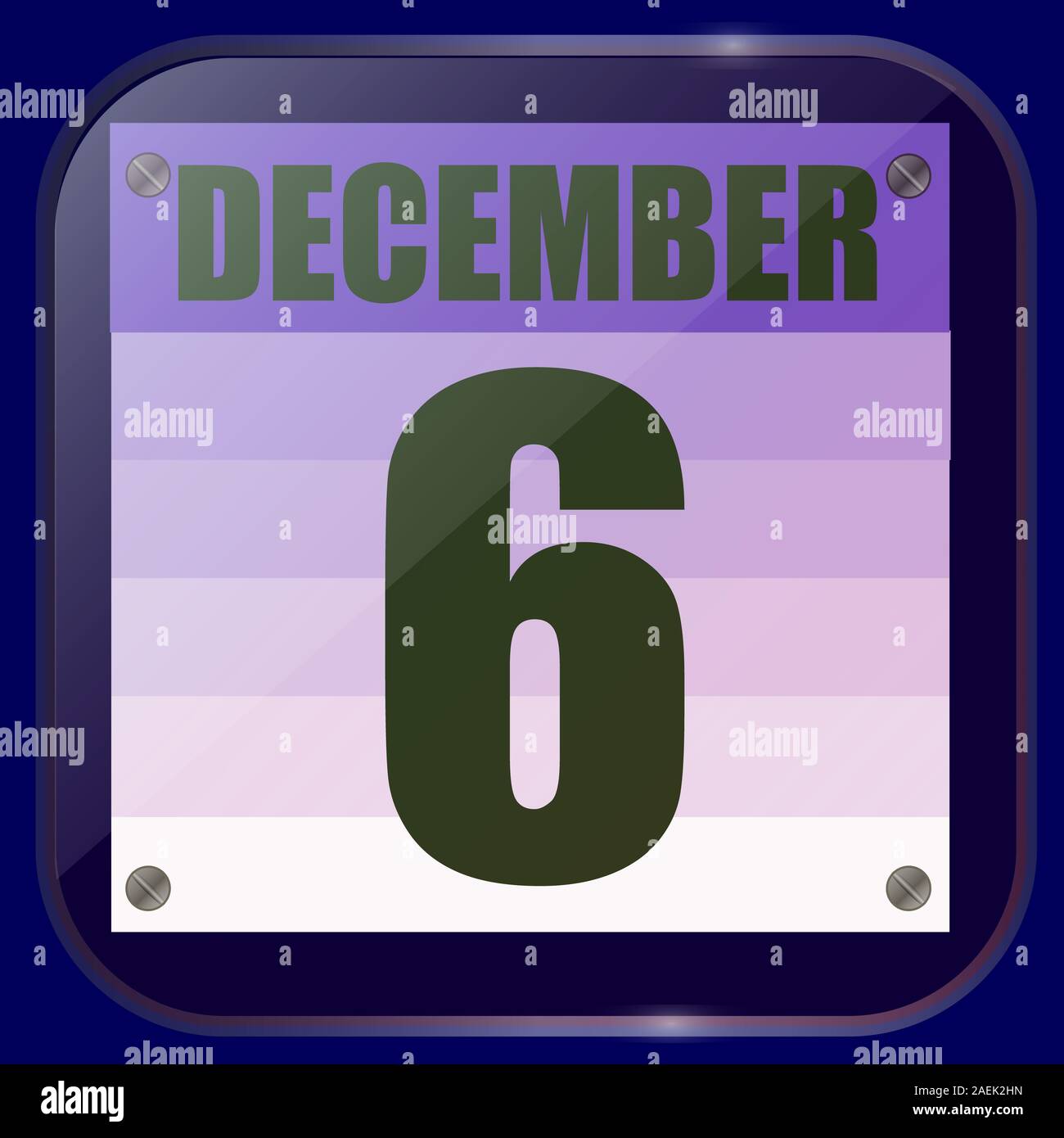 6 calendar hi-res stock photography and images - Alamy