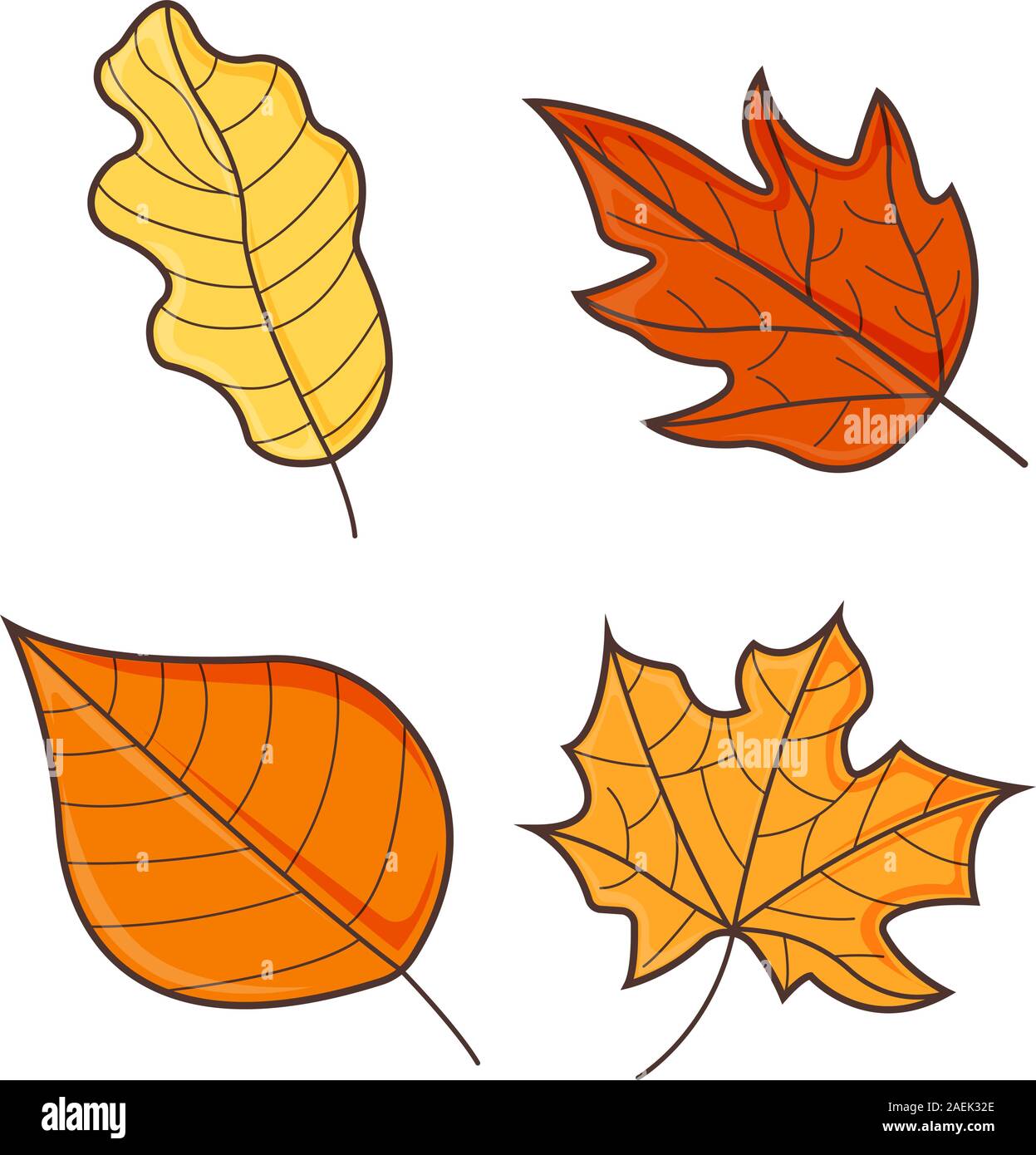Falling Autumn Leaves Animation