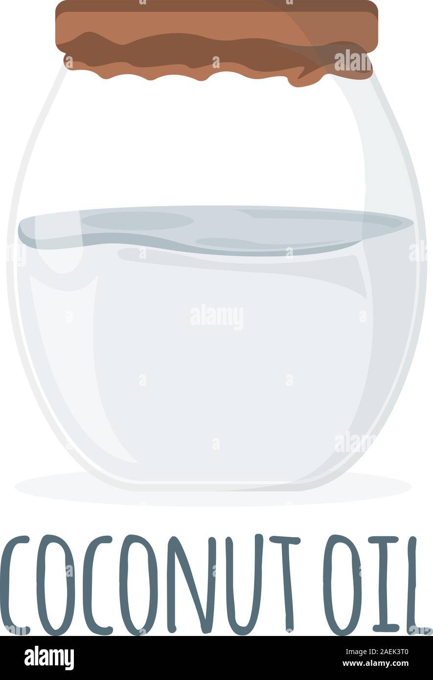 Coconut oil Icon. Oil, Fat, Food label, logo for Web and Banners ...