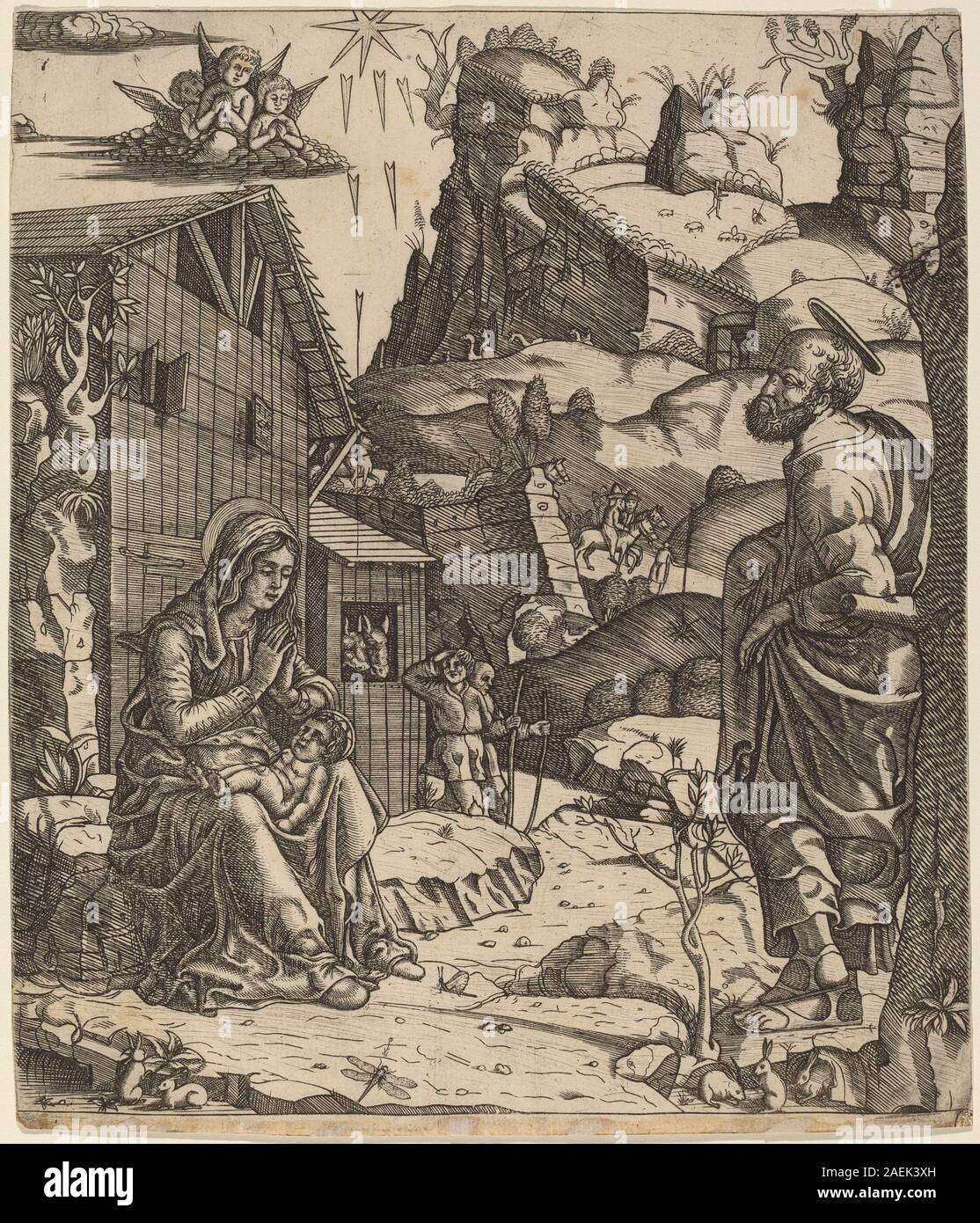 Master IICA, The Nativity, c 1500-1510 The Nativity; c. 1500/1510 Stock ...