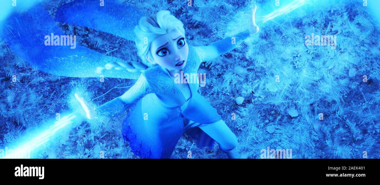 FROZEN II, (aka FROZEN 2), Elsa (voice: Idina Menzel), 2019. © Walt ...