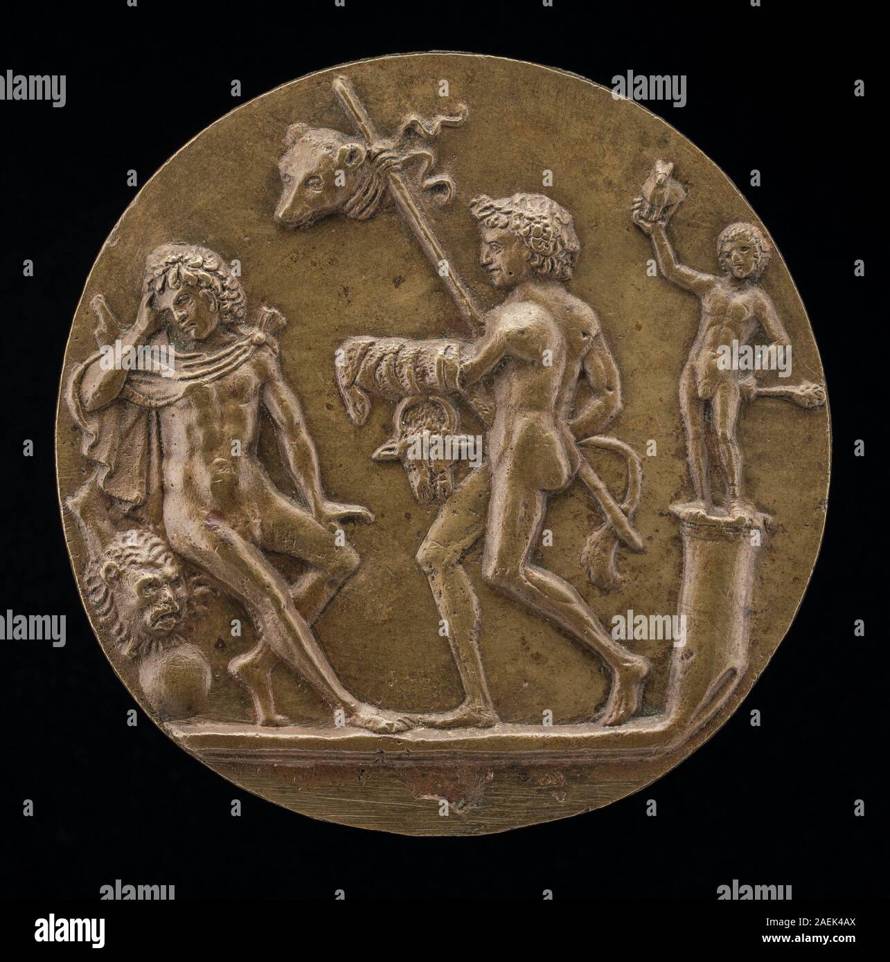 Master IOFF, Hercules () with Bacchic Figures, second half 15th century ...