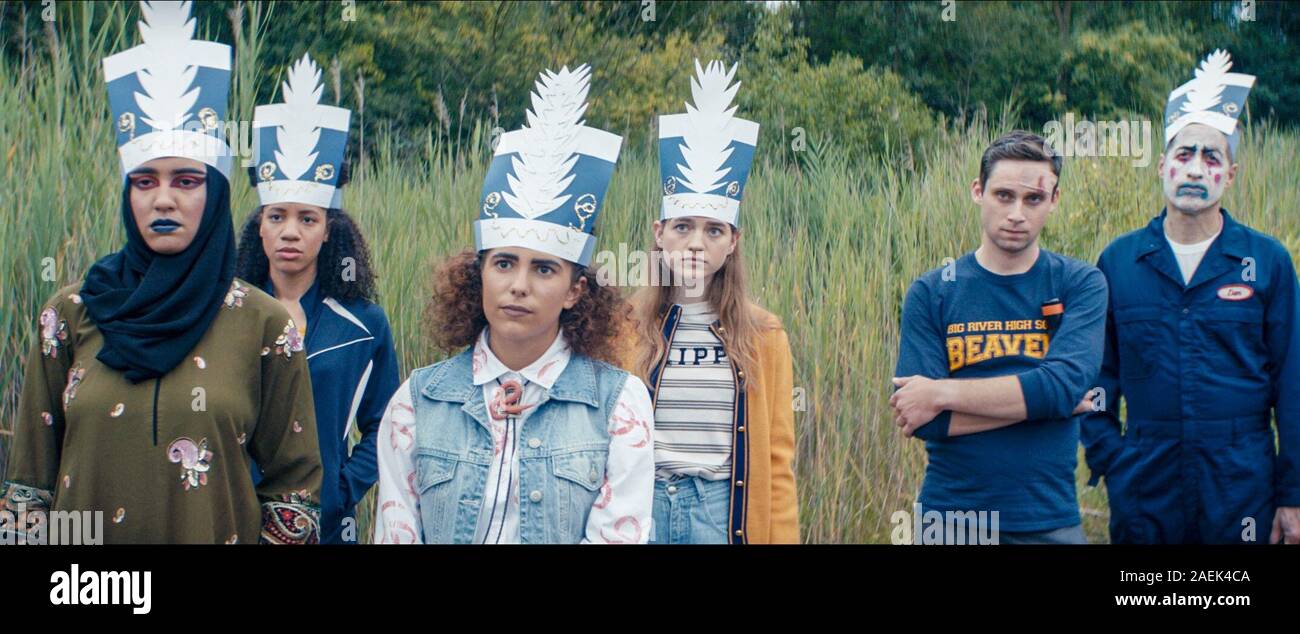 KNIVES AND SKIN, from left: Haley Bolithon, Kayla Carter, Aurora Real ...