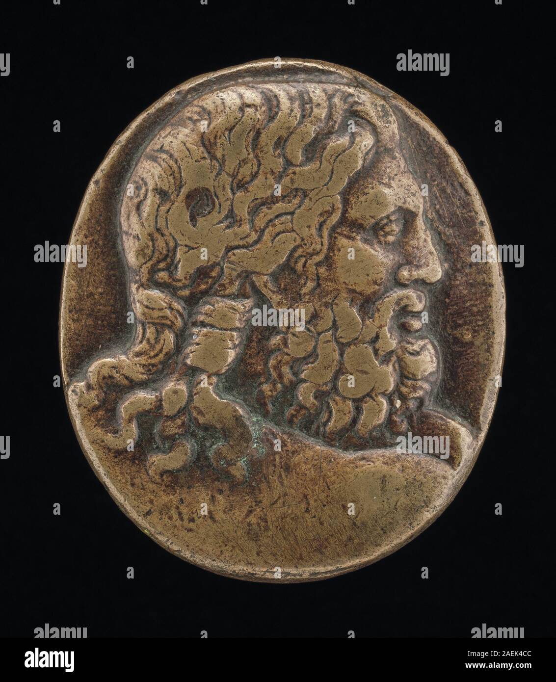 Jupiter (obverse), by Master IOFF, second half 15th century, depicts ...