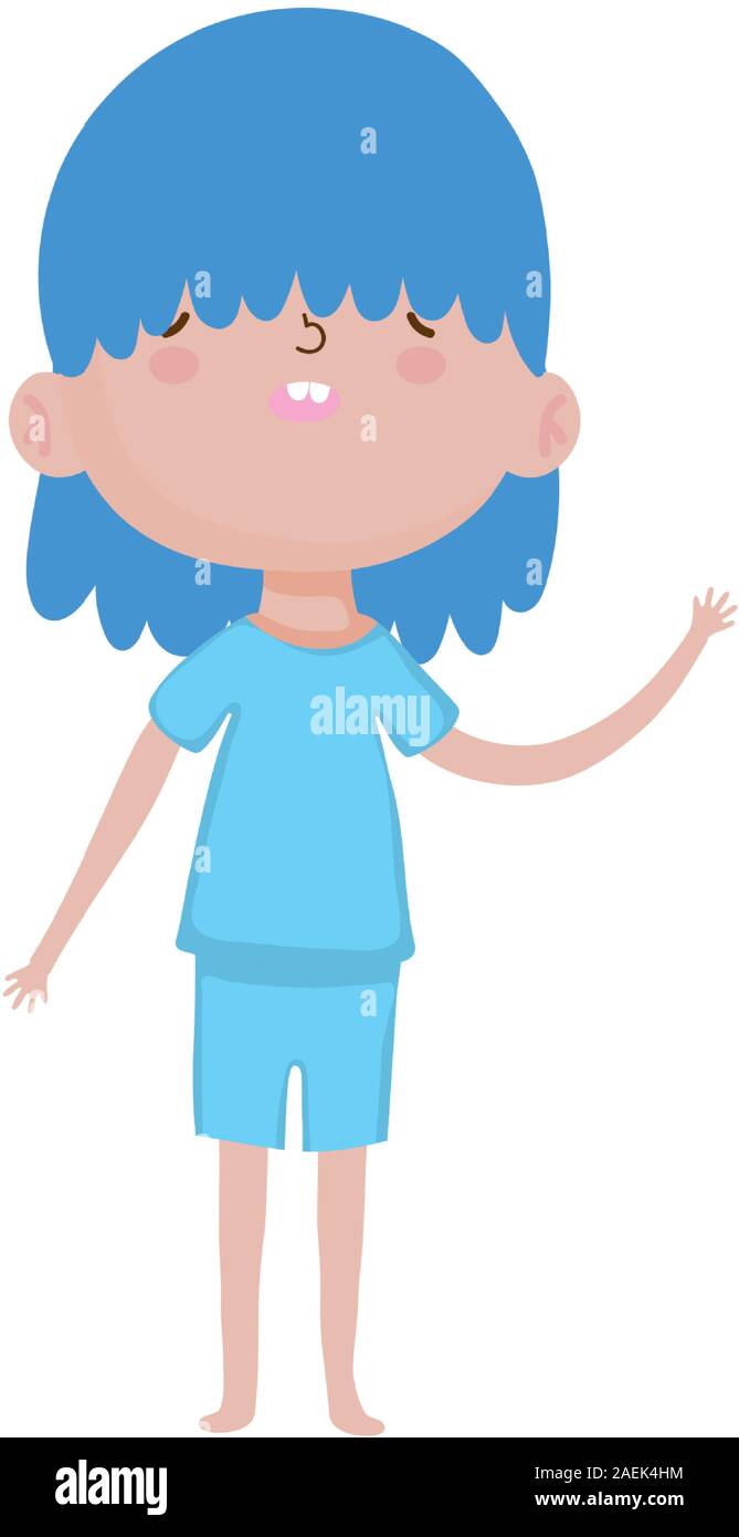 cute little boy cartoon character design vector illustration Stock ...