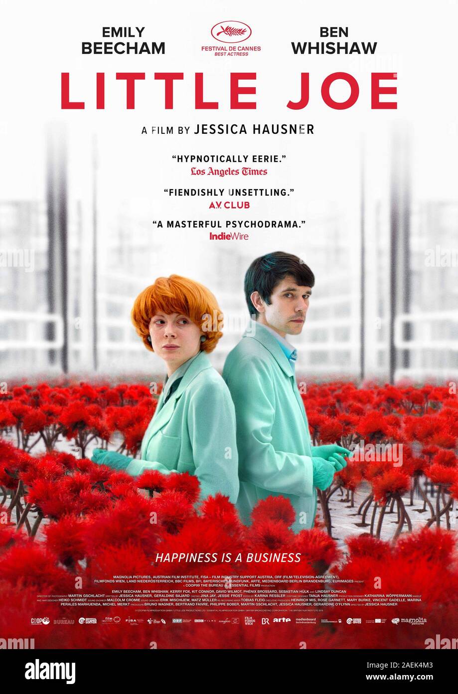 LITTLE JOE, US poster, from left: Emily Beecham, Ben Whishaw, 2019 ...