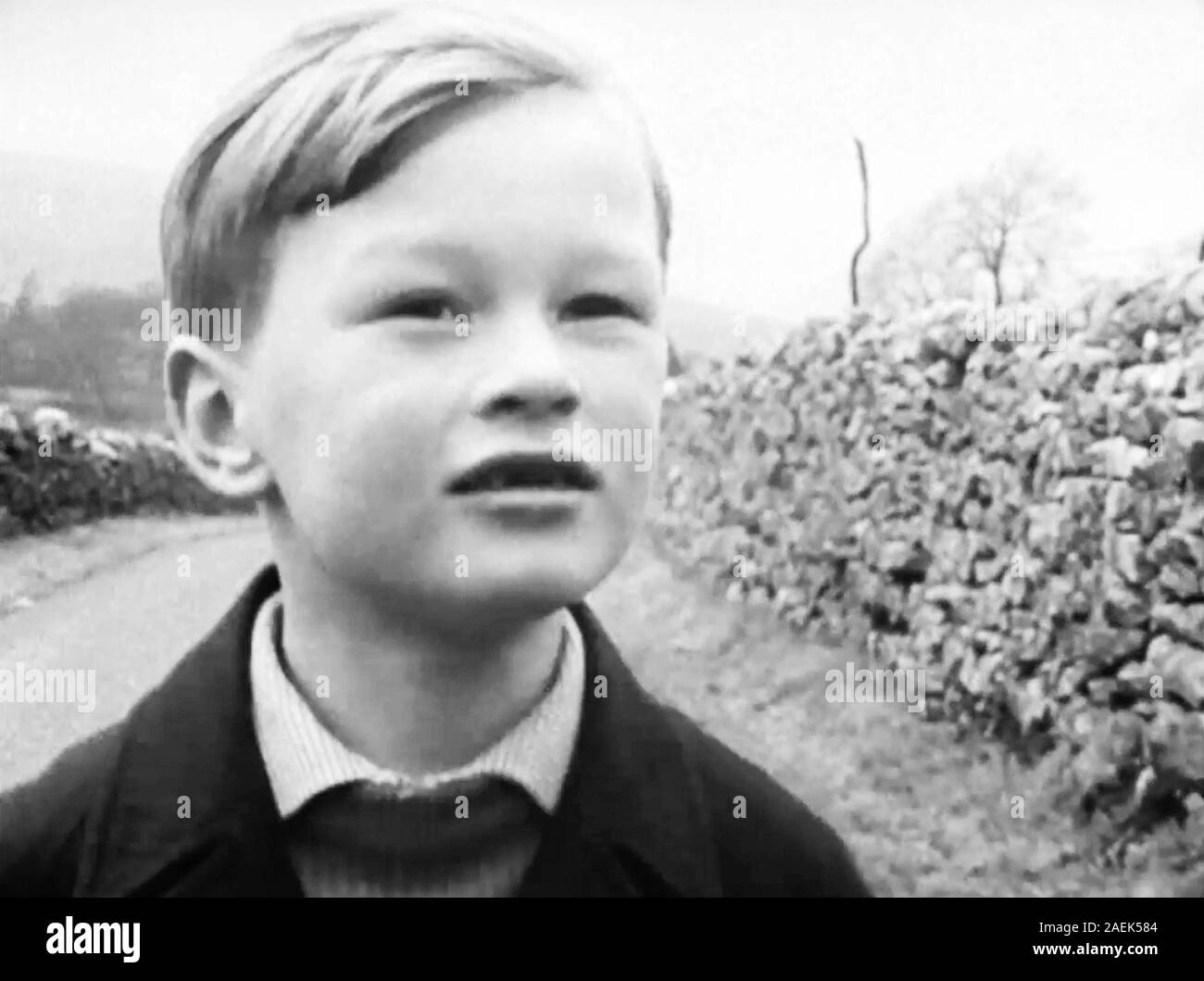 63 UP, (aka SIXTY-THREE UP), Nicholas (Nick) Hitchon at 7 in 1964 on ...