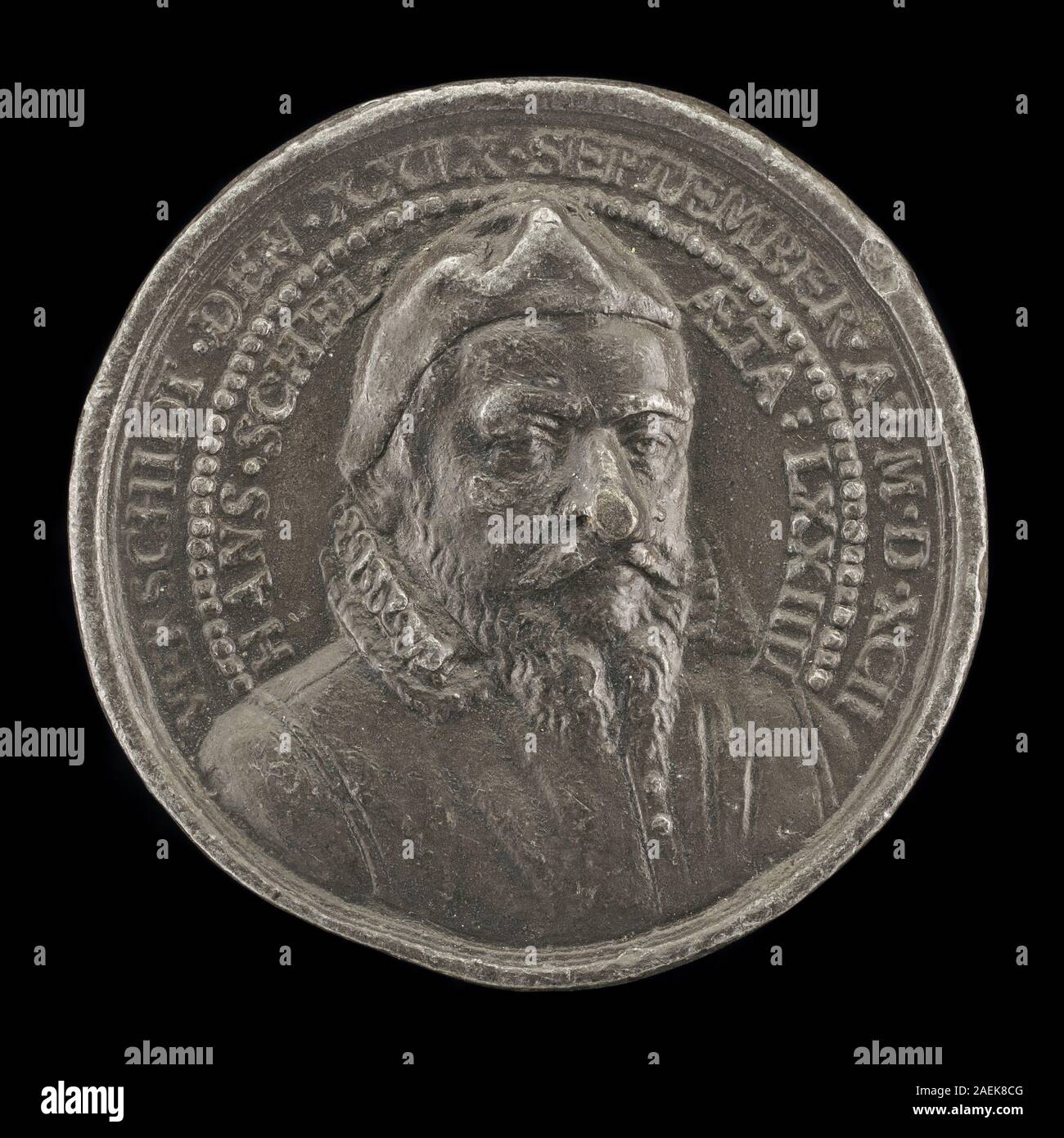 This portrait by Matthäus Carl depicts Hans Schel, a patrician of ...