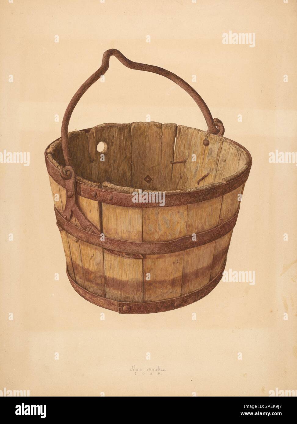Max Fernekes, Miner's Ore Bucket, 1939 Miner's Ore Bucket; 1939date ...
