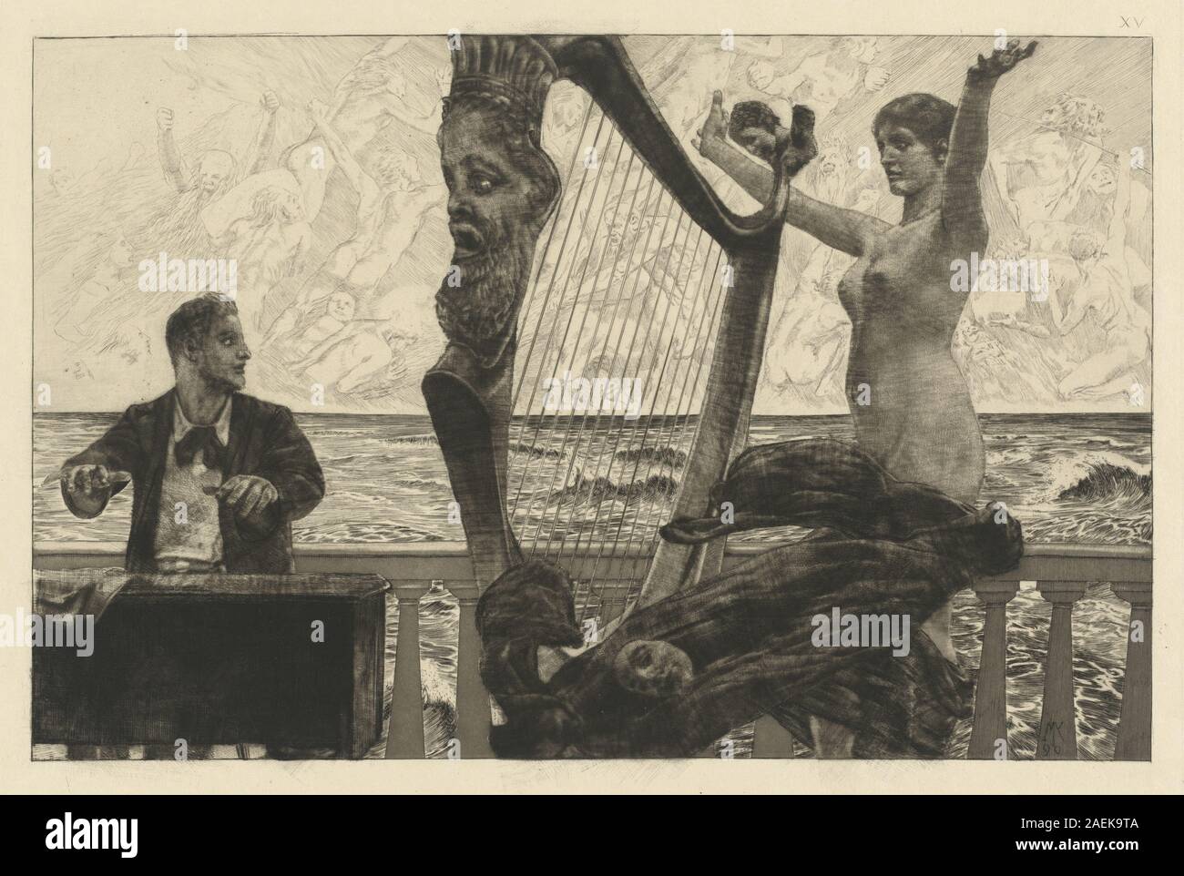 Max Klinger, Evocation (Evocation) Evocation (Evocation Stock Photo - Alamy