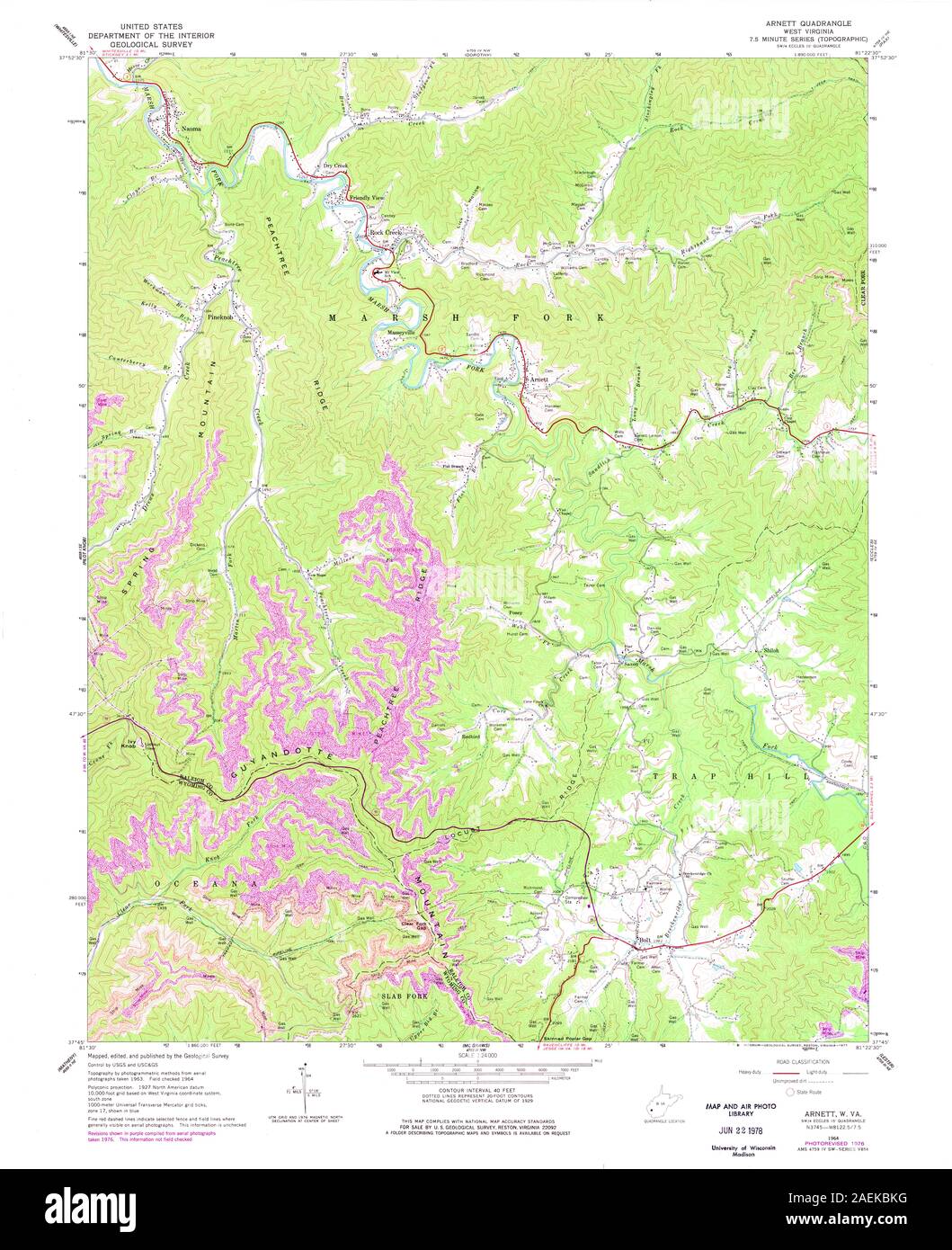 Map of arnett hi-res stock photography and images - Alamy