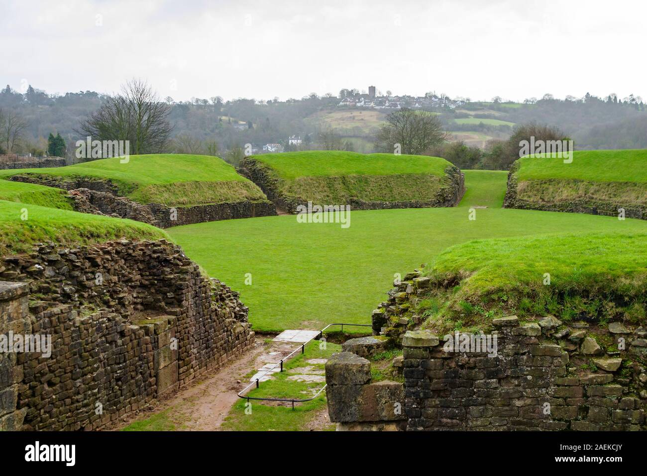 Caerleon roman fortress and baths museum hi-res stock photography and ...
