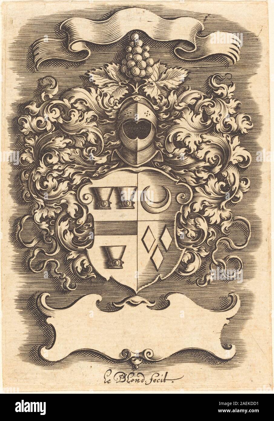 Michel Le Blon, Crest Crest Stock Photo - Alamy
