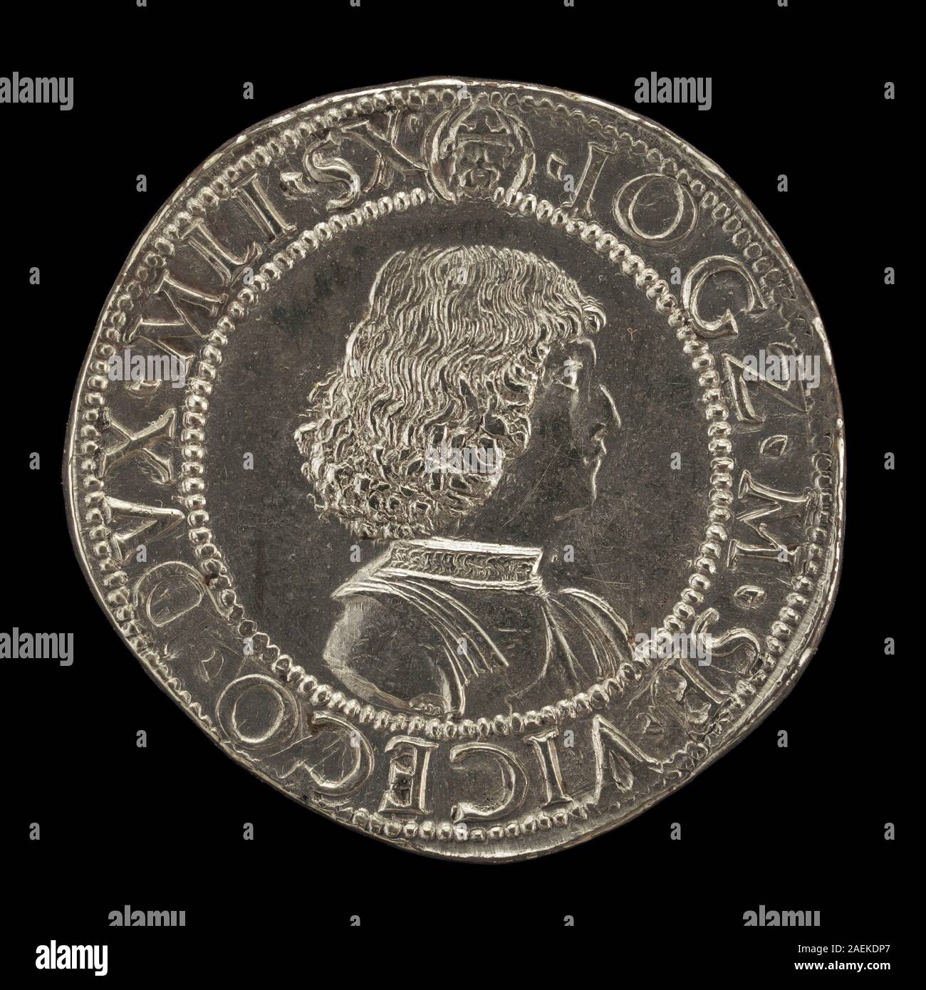 This 16th-century coin depicting Giangaleazzo Maria Sforza, 6th Duke of ...