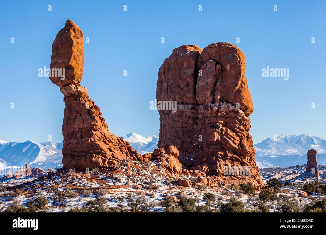 Pinnacles arches arches national park hi-res stock photography and ...