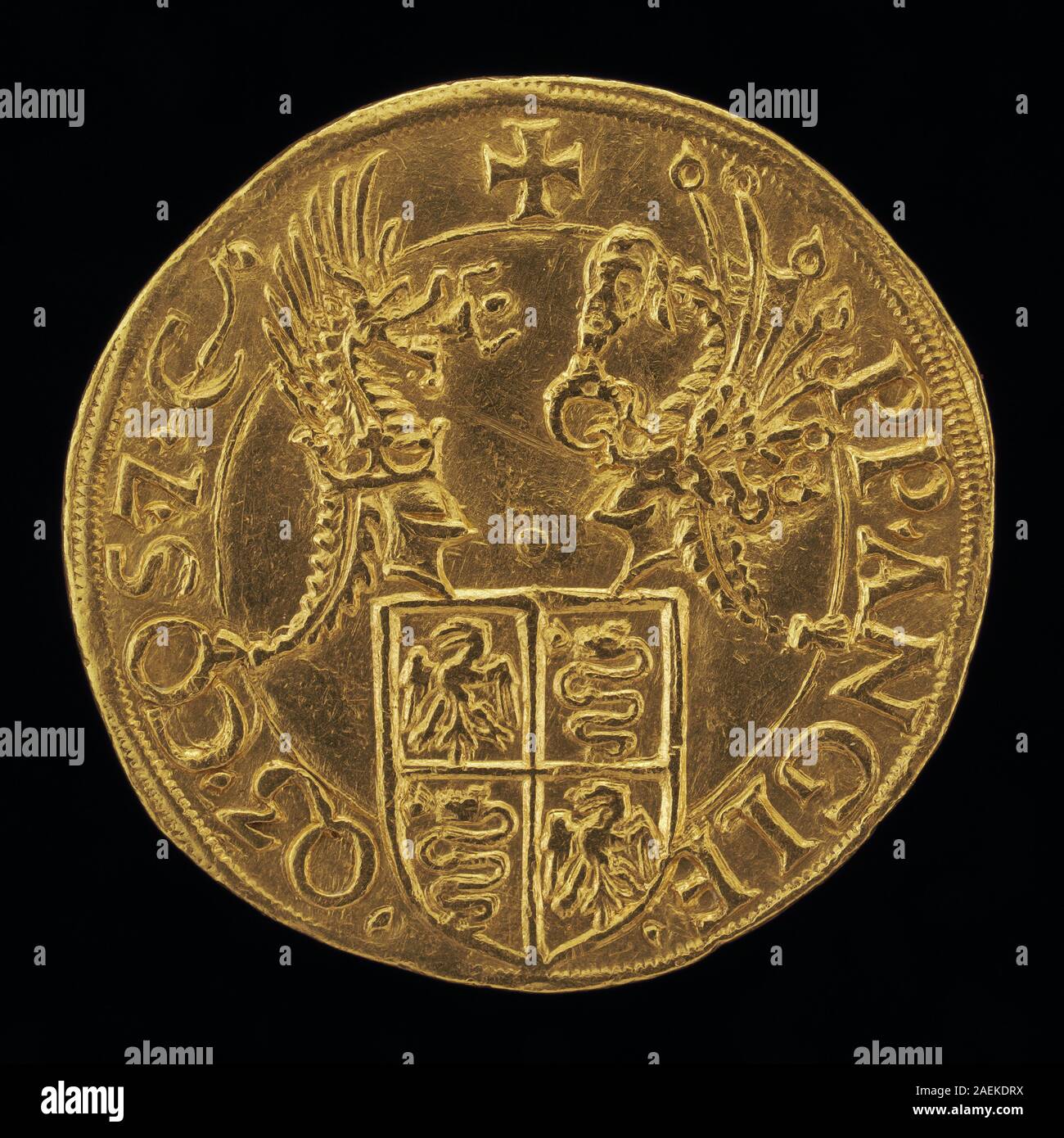 Milanese 16th Century, Shield with Two Crests (reverse), 16th century ...